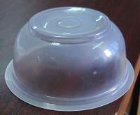 China 400ml Food grade Disposable Plastic Bowls For noodle / plastic serving bowls for sale