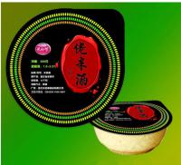 China 400ml Food grade Disposable Plastic Bowls For noodle / plastic serving bowls for sale