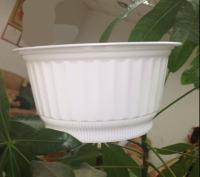 China fast food Disposable Plastic Bowls Yunnan Rice Noodlesbowl Eco Friendly 1300ml for sale