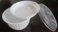 China fast food Disposable Plastic Bowls Yunnan Rice Noodlesbowl Eco Friendly 1300ml for sale