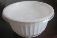 China fast food Disposable Plastic Bowls Yunnan Rice Noodlesbowl Eco Friendly 1300ml for sale