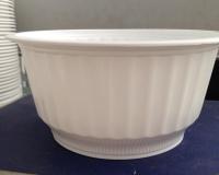 China fast food Disposable Plastic Bowls Yunnan Rice Noodlesbowl Eco Friendly 1300ml for sale