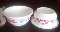 China Snacks Disposable Plastic Bowls For Microwaveable , Large Plastic Bowls for sale