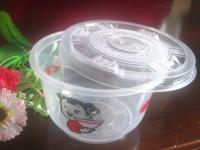 China 1.5ml Clear Round Disposable Plastic Bowls / Plastic Punch Bowl for sale