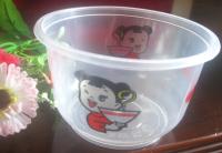 China 1.5ml Clear Round Disposable Plastic Bowls / Plastic Punch Bowl for sale