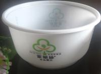 China Microwaveable Disposable Plastic Bowls 720ml Food Grade With Lid for sale