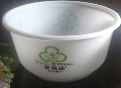 China Microwaveable Disposable Plastic Bowls 720ml Food Grade With Lid for sale