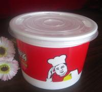 China 1000ml Disposable Plastic Bowls Injection Process With Printing Logo for sale