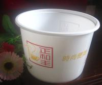 China 1000ml Disposable Plastic Bowls Injection Process With Printing Logo for sale