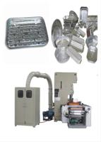 China Mitsubishi Aluminum Foil Container Machine Siemens CPU 224 , Automatic Scrap Collecting System for sale