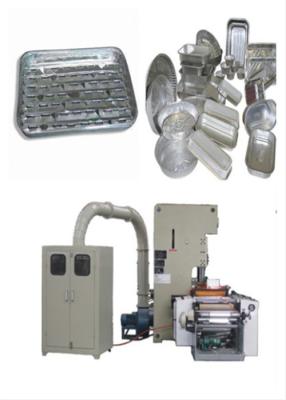 China Mitsubishi Aluminum Foil Container Machine Siemens CPU 224 , Automatic Scrap Collecting System for sale