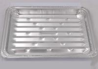 China One-time take-away insulation aluminum foil boxes Heat-resistant aluminum foil containers for sale