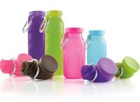 China collapsible silicone  water bottle for sale