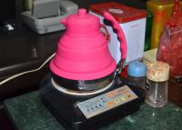China Durable Heat Insulation collapsible silicone tea kettle SGS , FDA approved for sale