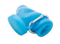 China Portable  Outdoor Travel bpa free silicone collapsible water bottle 650Ml for sale