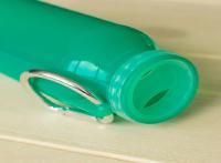 China Light Colorful Wear - resistance Folding Silicone Water Bottle with Wrap 22Oz. for sale