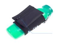 China Blue Color 14Oz Waterproof  food grade Silicone Water Bottle with Customized Logo for sale