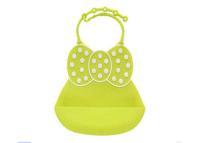 China Custom Made Logo food grade  Silicone Baby Bibs for Infants & Toddlers for sale