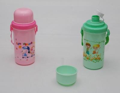China 400ml BPA Free Sports Polyethylene Kids Plastic Water Bottles For Schools for sale
