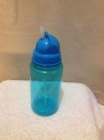 China Kids’ Plastic Water Bottles with Straws, 12 oz for sale