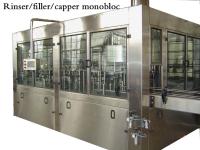 China Full Automatic Beverage Filling Plant , Liquid Filling Production Line with PLC Control for sale
