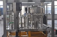 China Industrial soda / juice Drinking Water Filling Machine 3 In 1 Washing Filling Capping Machine for sale