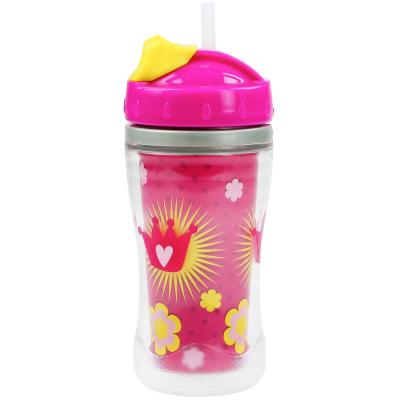 China lovely Plastic advertising Drinking Cups/drinking mug/kids water bottle with doll LD-C116 250ml for sale