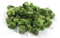 China Superior Dried Vegetable Bulk Green Healthy Freeze Dried Spinach Diced for sale