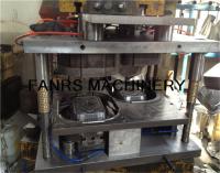 China Simens PLC Aluminum Foil Container Machine For Food Packaging Airline Container for sale