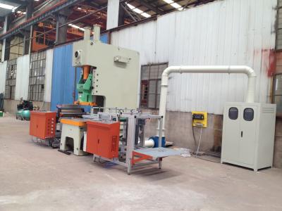 China Food Packaging Automatic Aluminum Foil Container Machine with PLC / Mould for sale