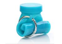 China Kids Durable 400ml Silicone Drinking Water Bottle Personalized For Travel for sale