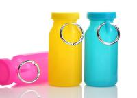 China Kids Durable 400ml Silicone Drinking Water Bottle Personalized For Travel for sale