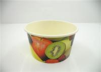 China Personalized Compostable 4OZ / 8oz Disposable Paper Bowls Containers for sale