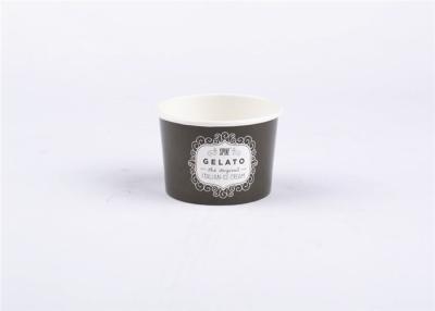 China Promotional PE Liner 20oz / 24oz Disposable Paper Bowls With Lid / Spoon for sale