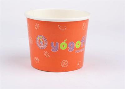 China Biodegradable PE Coated Personalised Cereal Bowl Small Paper Bowls 5oz / 6oz for sale