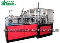 China Double Wall Disposable Juice Paper Bowl Making Machine For Cold / Hot Drink for sale