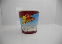 China Heavy Duty Custom Printed Biodegradable Paper Cups Container With PP Lids for sale