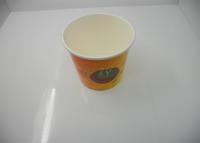 China 8oz / 12oz / 16oz Single Wall Disposable Soup Cups Container With Plastic Lids for sale