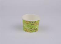 China Double PE Coated 16oz / 32oz Single Wall Paper Cups , Disposable Soup Take Out Containers for sale