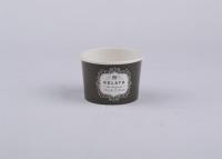 China 3oz - 32oz Individual Double Wall Paper Ice Cream Cups With Offset Printing for sale