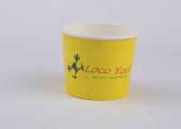 China 3oz - 32oz Individual Double Wall Paper Ice Cream Cups With Offset Printing for sale