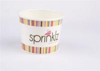 China Professional 16oz / 24oz Customizable Paper Cups Disposable Ice Cream Containers for sale