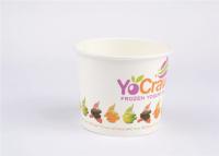 China Professional 16oz / 24oz Customizable Paper Cups Disposable Ice Cream Containers for sale