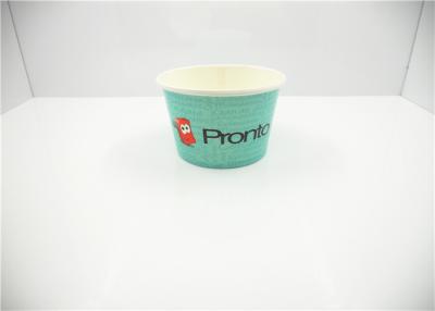 China 8oz / 10oz 170g-350g PE Coated Paper Ice Cream Cups FDA / ISO9001 for sale