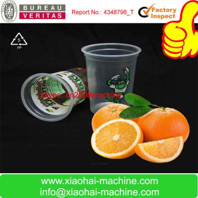 China Glass PP Plastic Cup Making Machine For Juice , Automatic Packaging Machinery for sale