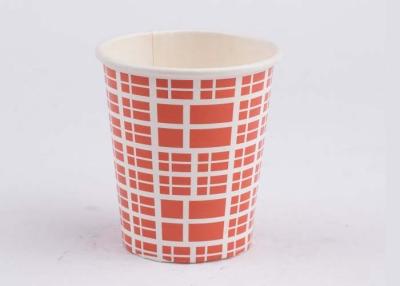 China 4oz / 8oz / 12oz Single Wall Hot Drink Paper Cups With Flexo / Offset Printing for sale