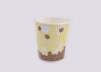 China Custom Printed 16oz / 22oz Single Wall Paper Cups With Lids For Hot Drinks for sale