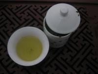 China Healthy High Aroma Organic Flavored Green Tea Third Grade for sale