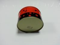 China Red Airtight Food Grade Tin Containers For Coffee / Medicine for sale