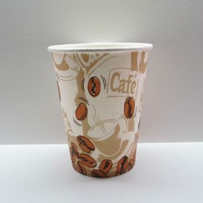 China LQ single wall hot drink paper cup printed paper cup for sale